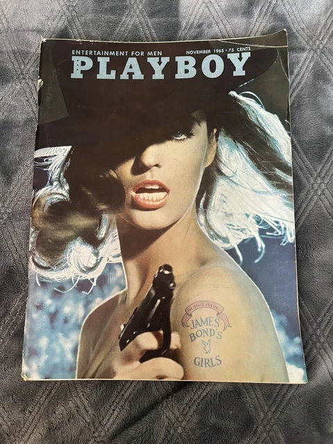 PLAYBOY MAGAZINE NOVEMBER 1965 Centerfold Intact Pat Russo Playboy Cars ...