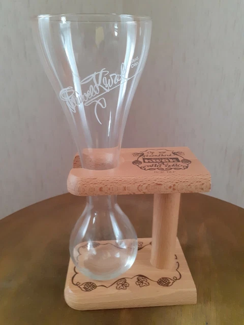 VERRE A BIERE Du Cocher 33cl Pauwel Kwak Avec Son Support En Bois EUR 7,00 - PicClick FR
