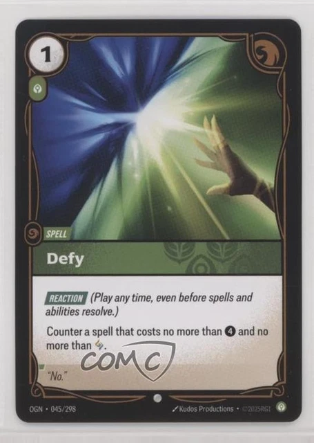 2025 RIFTBOUND ORIGINS: League of Legends TCG OGN Defy #045 £1.24 ...