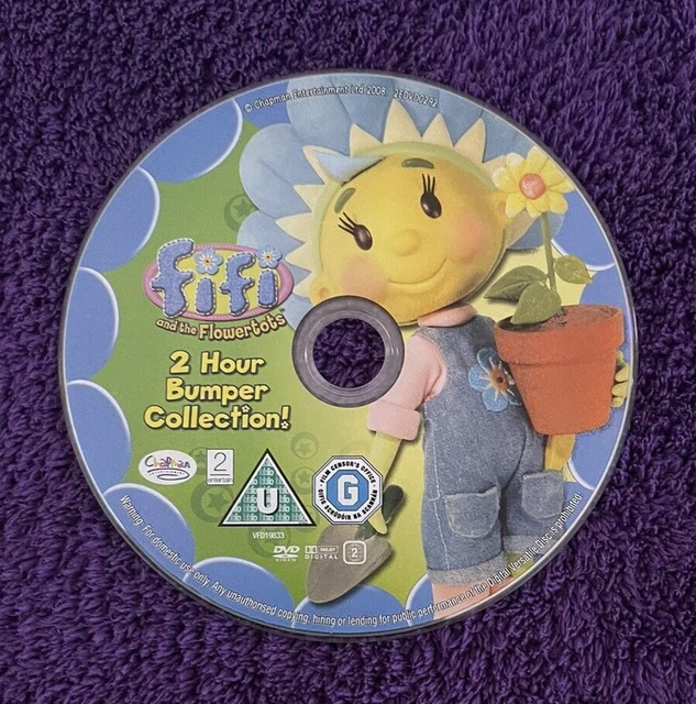 FIFI & THE Flowertots - DVD Disc Only Keith Chapman 2008 FREE UK P&P ...
