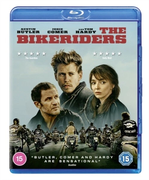 THE BIKERIDERS (AUSTIN Butler Jodie Comer Tom Hardy) New Region B Blu ...