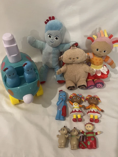 IN THE NIGHT garden bundle iggle piggle Makka upsy daisy figures plush ...