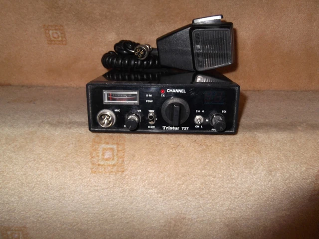 TRISTAR 727 AM/FM CB Radio £50.00 - PicClick UK