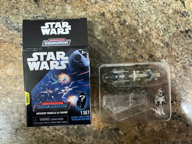 STAR WARS MICRO Galaxy Squadron RARE Captain Rex & Barc Speeder Series ...