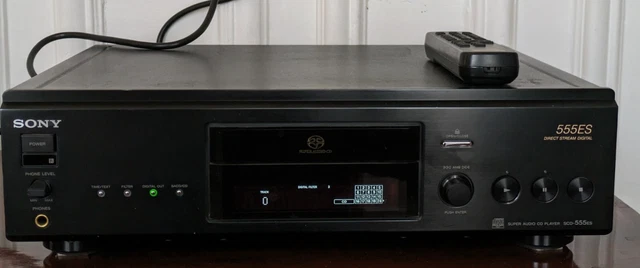 SONY SCD-555ES LECTEUR haut-de-gamme audiophile CD & SACD marche ...