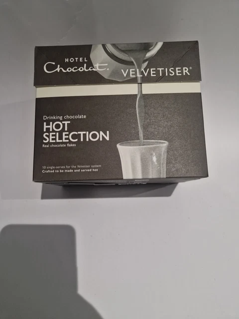 HOTEL CHOCOLAT VELVETISER Sachet Mixed Selection - Box of 10 Sachets ...