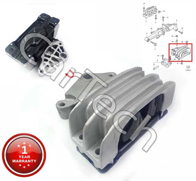 FOR FORD TRANSIT Mk6 Mk7 Left Side Gearbox Engine Mount 2000-2014 ...