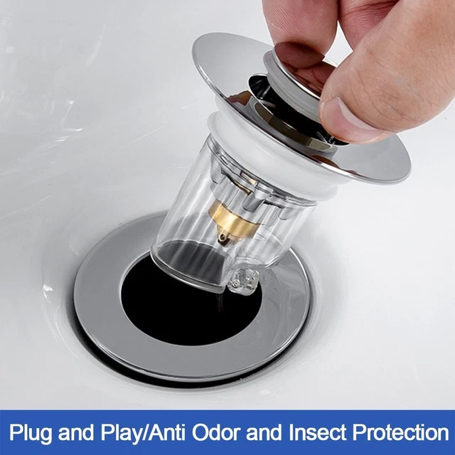 ABS SINK STRAINER Backflow Preventer Fast Drainage Floor Drain EUR 9,76 ...