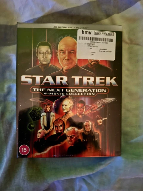 STAR TREK NEXT Generation Collection - 4k/blu Ray Box Set - New And ...