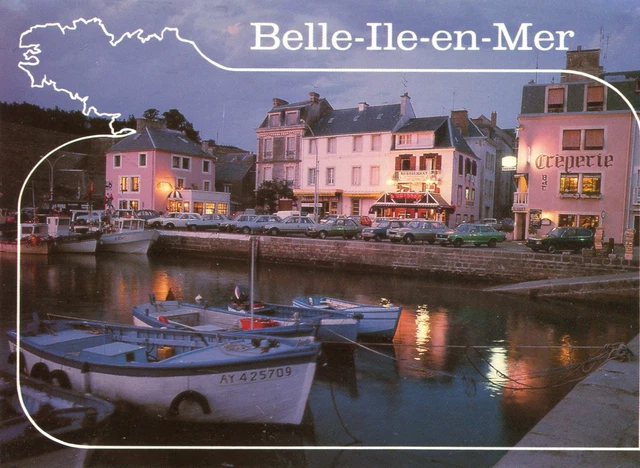 CARTE BELLE ILE EN MER Le Port du Palais EUR 3,15 - PicClick FR