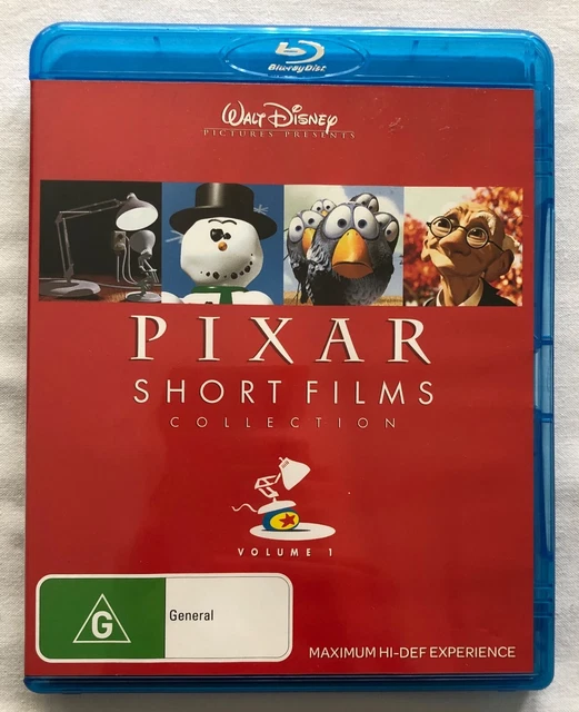 WALT DISNEY FEATURES Presents PIXAR SHORT FILMS COLLECTION UK BLU RAY ...
