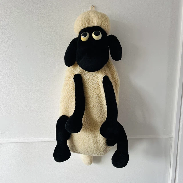 WALLACE GROMIT VINTAGE Large Shaun The Sheep Pyjamas /Hot Water Bottle ...