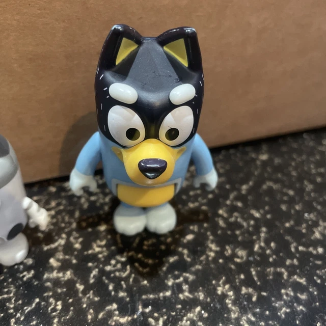 BLUEY FIGURES BLUEY And Muffin mini figures toys £14.12 - PicClick UK