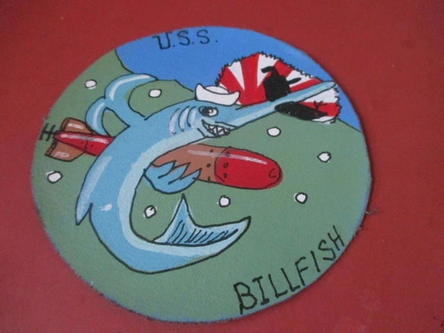 ZWEITER WELTKRIEG US Marine Uss Billfish U-Boot Deck Jacke Aufnäher EUR ...