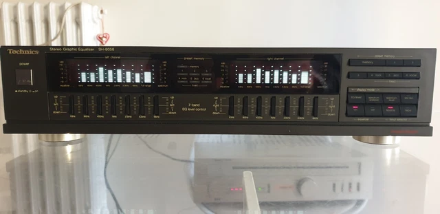 TECHNICS SH-8058 STEREO computer Graphic Equalizer spectum analyzer SH ...