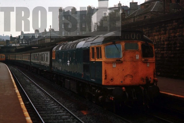 35MM SLIDE BR British Railways Diesel Loco Class 27 27212 Haymarket ...