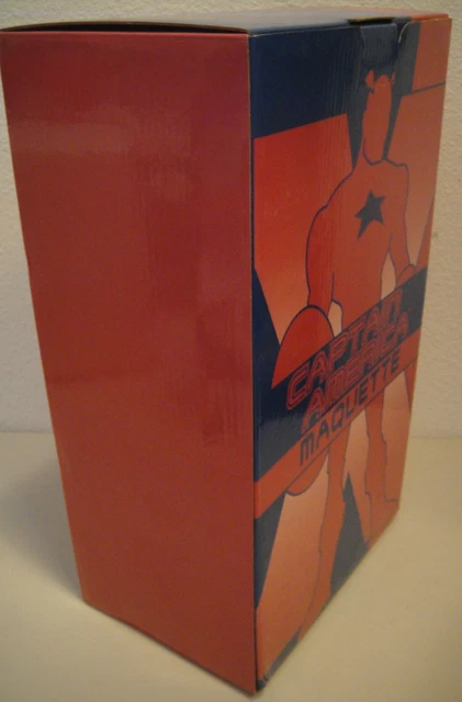 HARD HERO FACTORY NEW!! X-MEN Evolution CAPTAIN AMERICA MAQUETTE STATUE ...