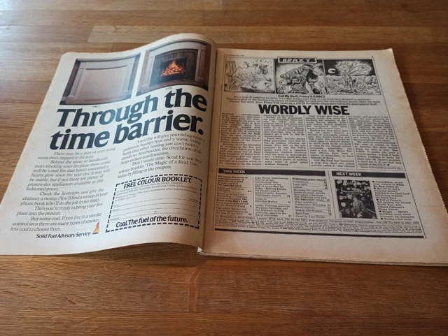 RADIO TIMES MAGAZINE # 1981 February 7-13 Superstars cover North West ...