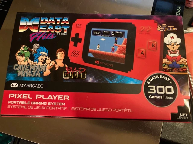 MY ARCADE PIXEL Player Handheld Game Console: 300 Games Data East Hits ...