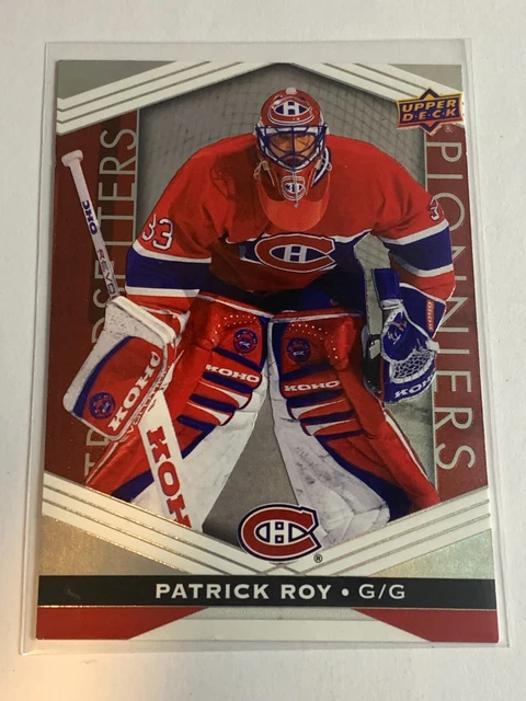 PATRICK ROY 2022-23 Upper Deck Tim Hortons Legends Trendsetters #T4 EUR 4,11 - PicClick IT