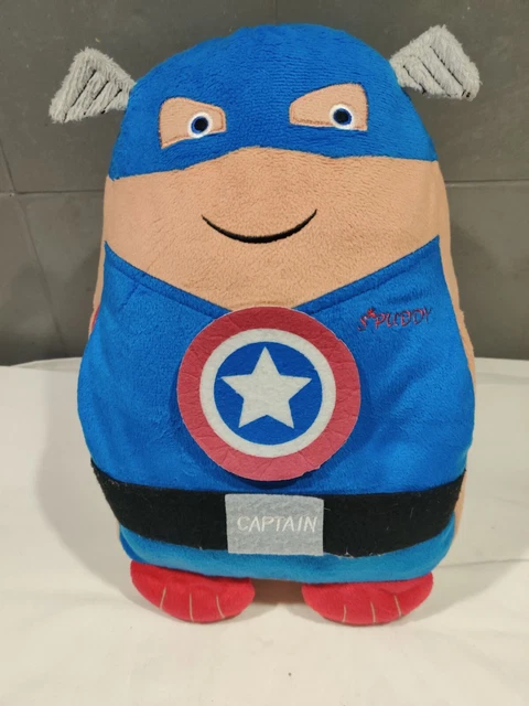 CAPTAIN AMERICA SPUDDY Couch Potato Sofa Buddy Plush £9.99 - PicClick UK