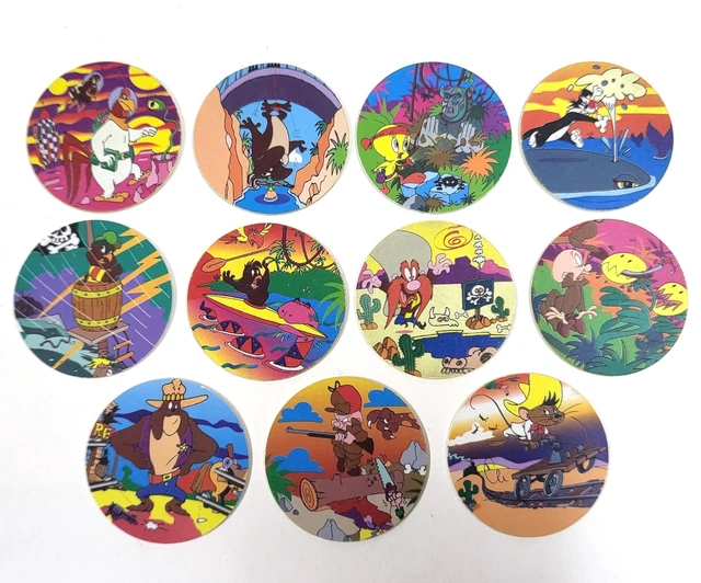 VINTAGE 1990S TAZOS Adventure Looney Tunes Flippo's Smiths 341-420 ...