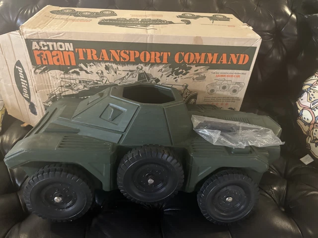 EARLY PALITOY ACTION Man Transport Command Armoured Car 1960s £208.70 ...