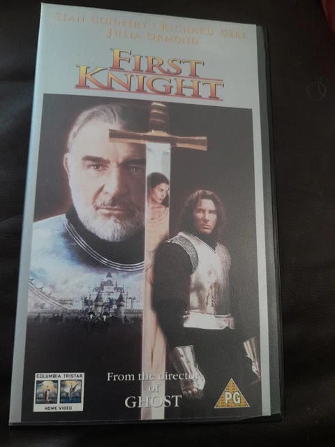 FIRST KNIGHT VHS Video Movie Tape Cassette 1994, Richard Gere, Sean ...
