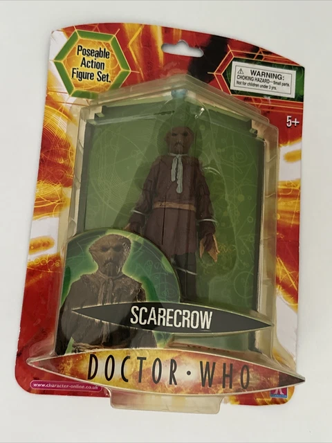 DR DOCTOR WHO | Series 3 | 5" Scarecrow Brown with Blue Tie | Character ...