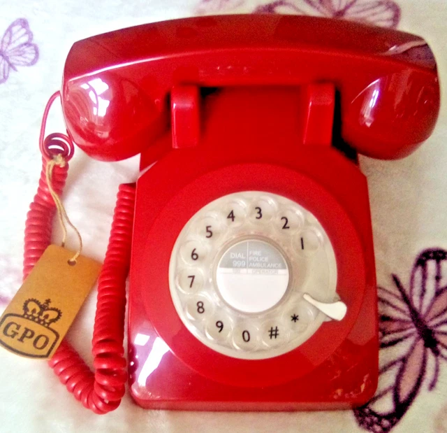 1970'S RETRO ROTARY Telephone Protel XGPO 746 - in box - never used £21 ...