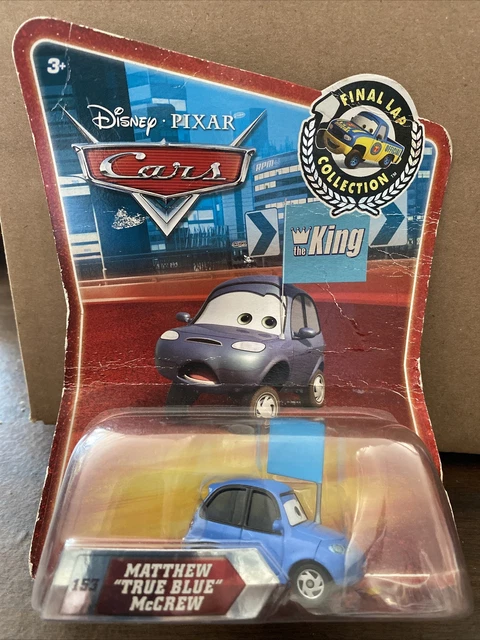 DISNEY PIXAR CARS Final Lap Collection Matthew "True Blue" McCrew #153 ...