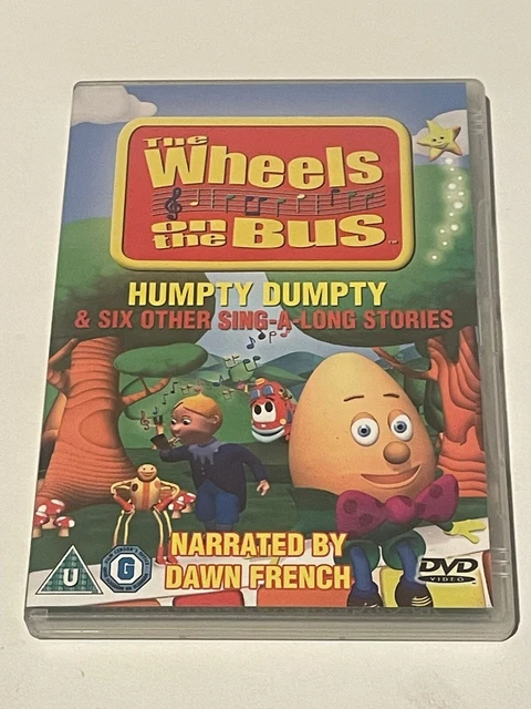 THE WHEELS ON the Bus DVD Humpty Dumpty 6 Stories Narrated by Dawn ...