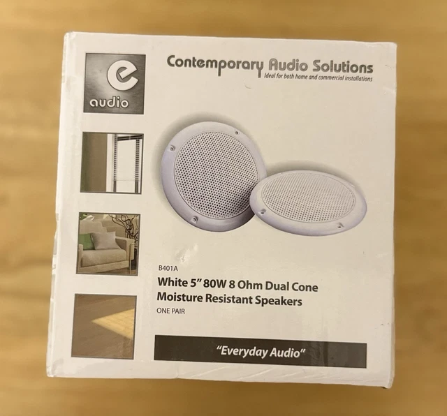 CONTEMPORARY AUDIO SOLUTIONS 5” 80W 8 Ohm £16.32 - PicClick UK