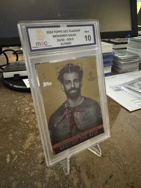 MOHAMED SALAH TOPPS UCC Flagship 2024-25 Best Of The Best 26/50 ...