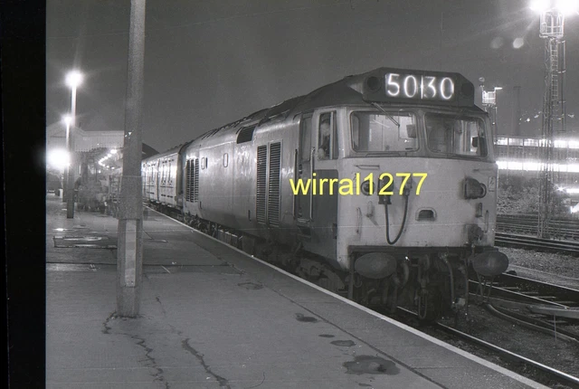 ORIGINAL RAILWAY PHOTOGRAPHIC negative Class 50 50030 at Bristol £3.00 ...
