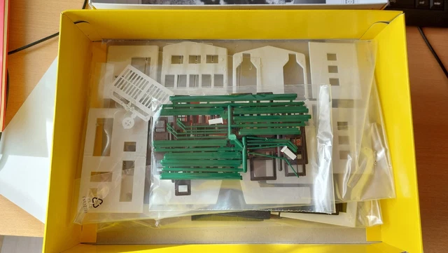 BRAWA 6290 SPUR H0 Kanzelwandbahn Gebäudesatz für Berg- und Talstation ...