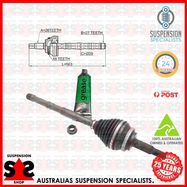 FRONT AXLE JOINT Kit, Drive Shaft Suit TOYOTA Previa Ii (_R3_) 2.4 (ACR30) EUR 178,13 - PicClick FR