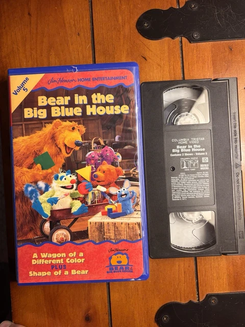 BEAR IN THE Big Blue House - Volume 5 (VHS, 1998) 2 Episodes! $12.00 ...