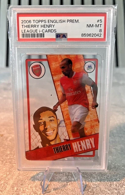 2006/07 TOPPS I-CARDS Thierry Henry Card Grade PSA 8 EUR 11,84 ...
