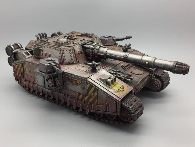 CHAOS SPACE MARINES Iron Warriors Baneblade Shadowsword Battle Tank ...