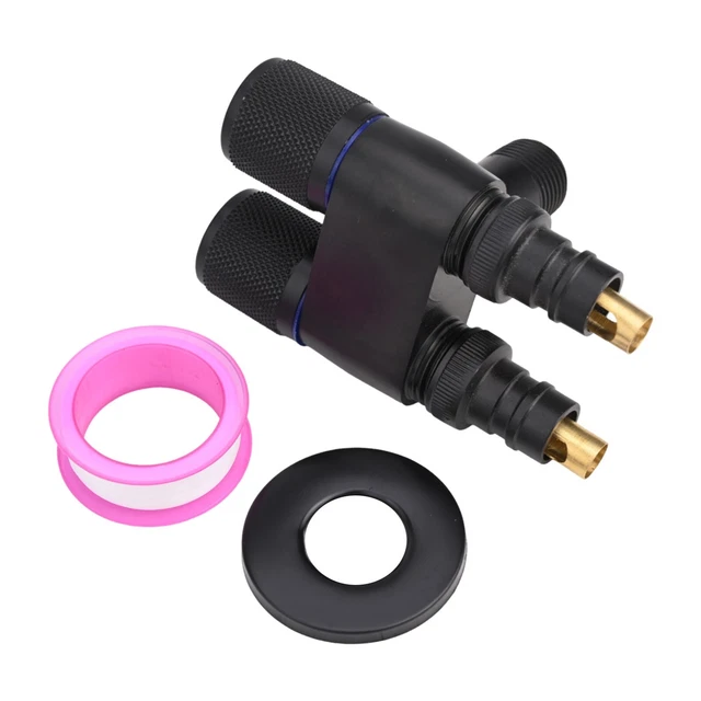 DUAL CONTROL ANGLE Valve for Easy Temperature and Water Source ...