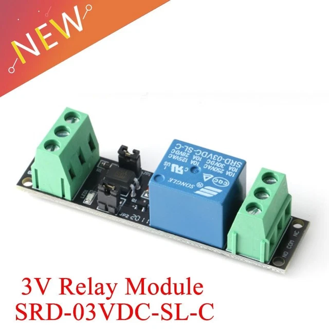 1 CHANNEL DC 3V Relay High Level Isolated Driver Module Optocoupler ...
