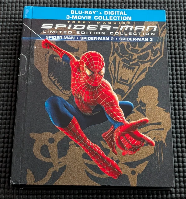 SPIDER-MAN: 3-MOVIE COLLECTION (Limited Edition Collection) (Blu-ray ...
