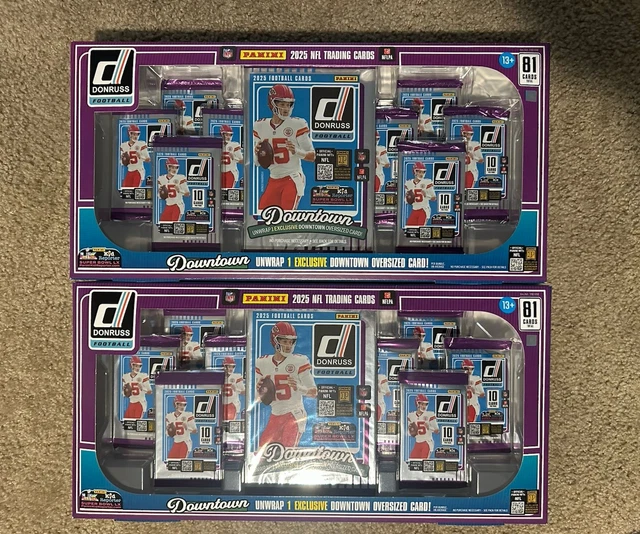 2025 PANINI DONRUSS NFL Football Bundle from Costco - In Hand - 2 Boxes ...