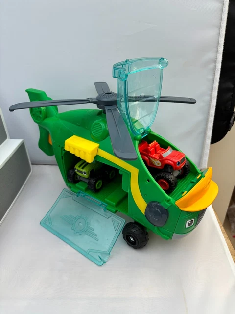 BLAZE AND THE Monster Machines Swoops The Helicopter with Blaze ...