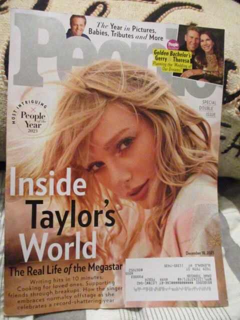 PEOPLE 12/18/23 TAYLOR Swift Margot Robbie Jacob Elordi Jonathan Bailey ...