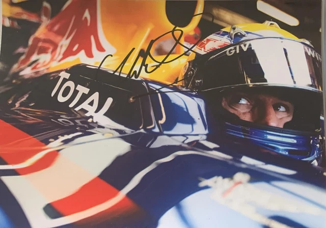 AUTOGRAPHE, PHOTO DÉDICACÉE. WEBBER Mark. Grand Prix Monaco 2010. EUR ...