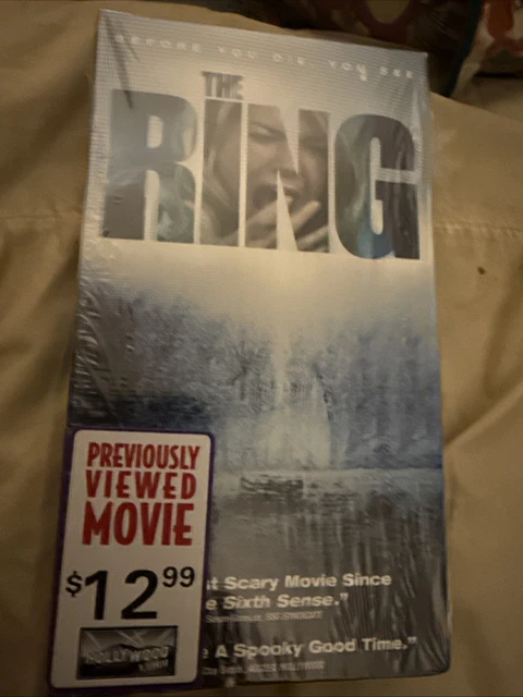 THE RING VHS Dreamworks VHS Blockbuster Copy £18.03 - PicClick UK
