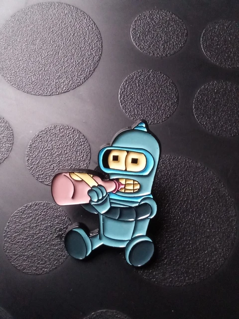 PIN'S FUTURAMA BENDER Fry Leela Dessin Animé BD série TV Matt Groening ...