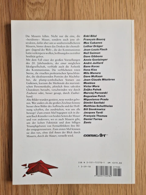 DURCHBRUCH - MOEBIUS, Bilal, Boucq, Juillard, Mezieres, Manara ...